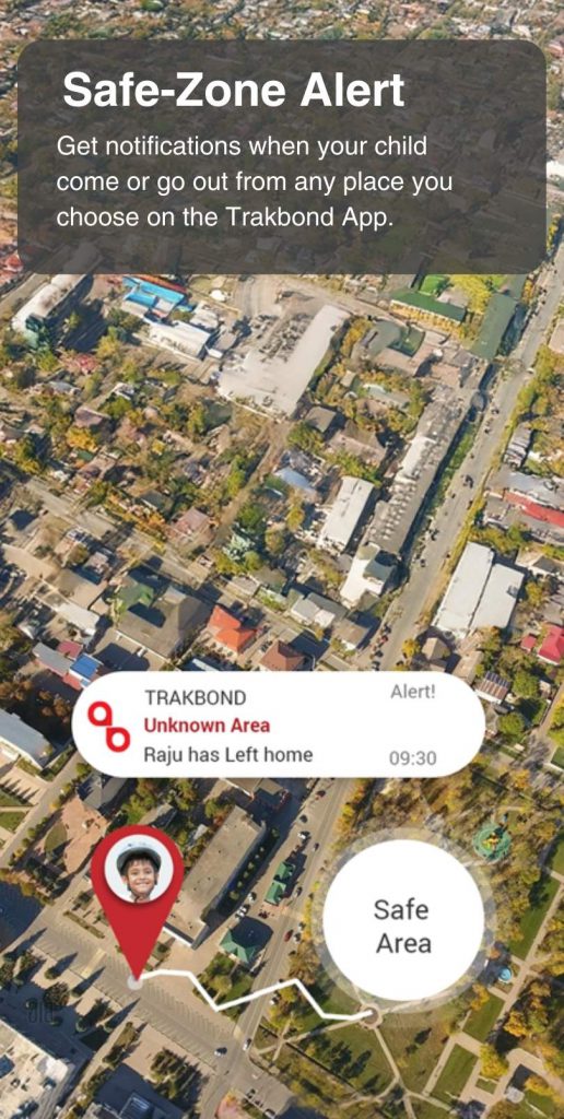 Trakbond | India's smartest and tiniest GPS Tracker for Kids in 2025